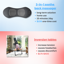soothe - 3-in-1 back massager – my soothe lab