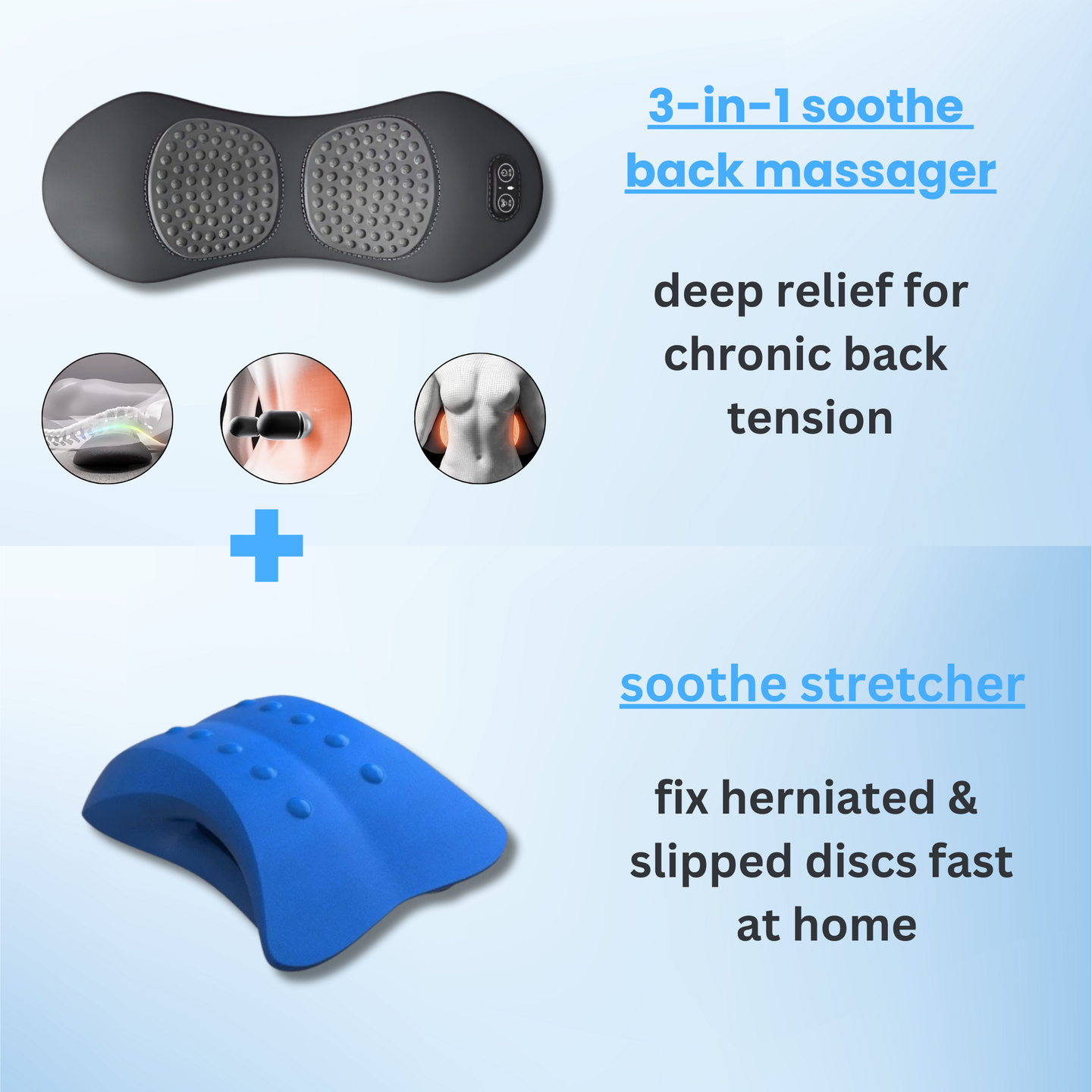 soothe - 3-in-1 back massager – my soothe lab