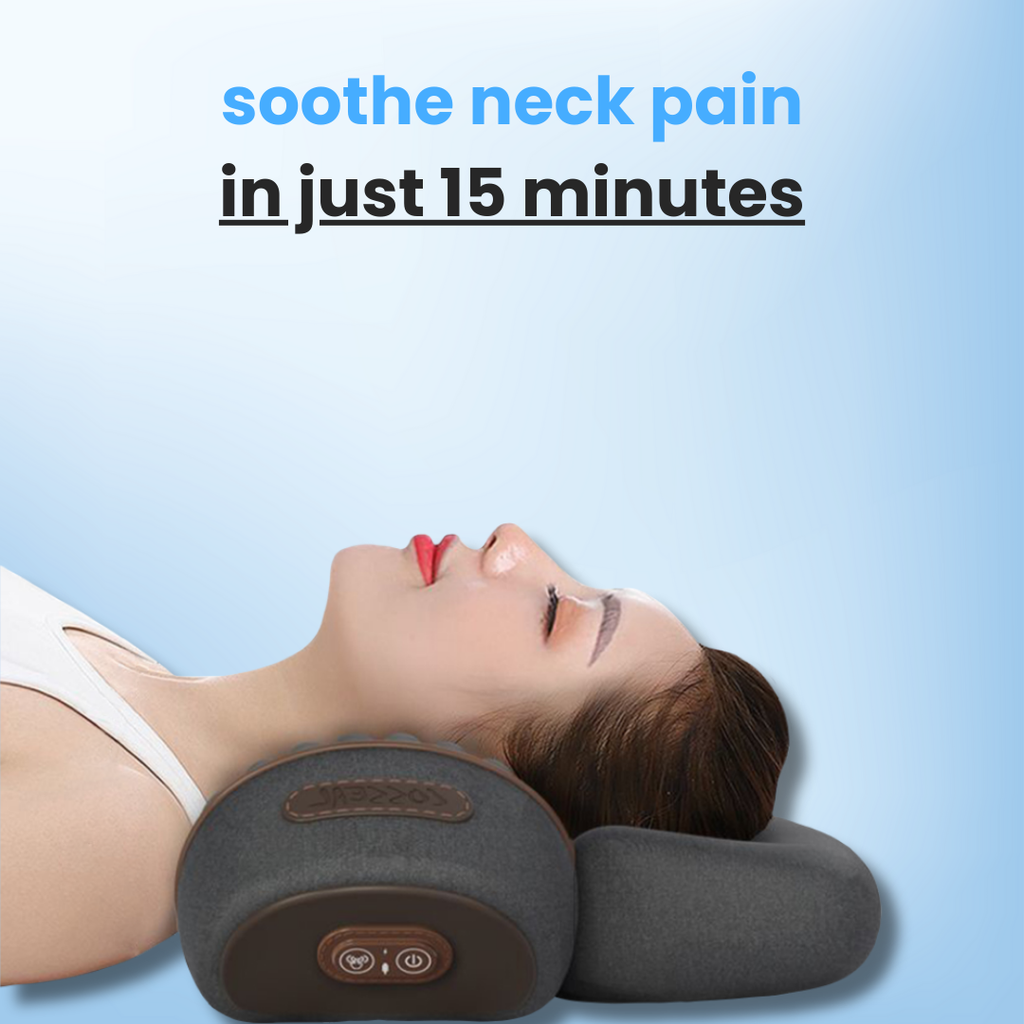 soothe - neck & shoulder traction massager with heat – my soothe lab